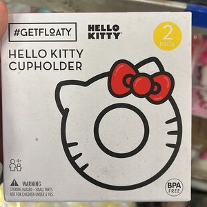 Sanrio | Other | Inflatable Hello Kitty Pool Float With Cup Holder ...